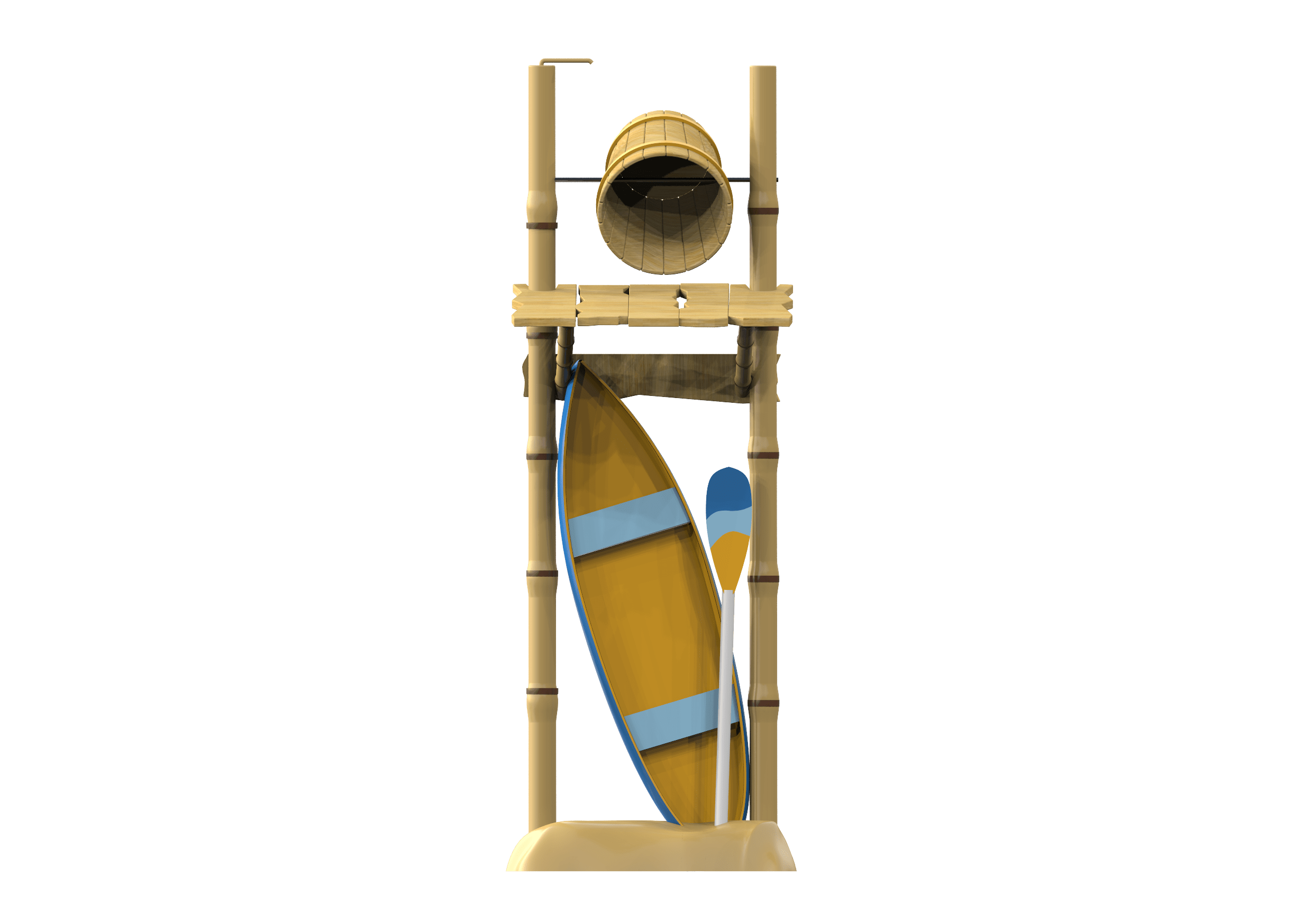 Canoe tumble bucket | Beach | Aqua Drolics
